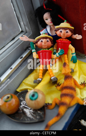 Dolls in the snow Stock Photo - Alamy