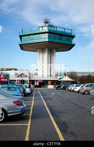 Restaurant Tower at Forton Services on the M6, Lancashire Stock Photo ...