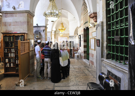 The Cave of Machpela - Tomb of the Forefathers Stock Photo - Alamy