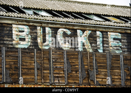 Disused Buckie Shipyard Stock Photo - Alamy