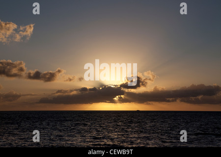 Sunbeams over the Florida Keys, Florida, USA Stock Photo - Alamy