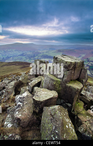 The Great Sugar Loaf Mountain south of Dublin in the Wicklow Mountains ...