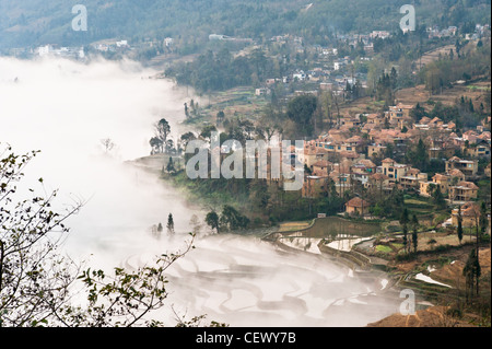 China Yunnan, Yuanyang terraced color Stock Photo - Alamy