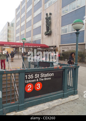 Harlem Hospital center Stock Photo - Alamy