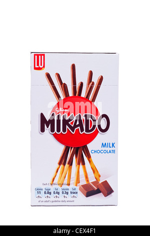 Mikado milk chocolate Stock Photo - Alamy