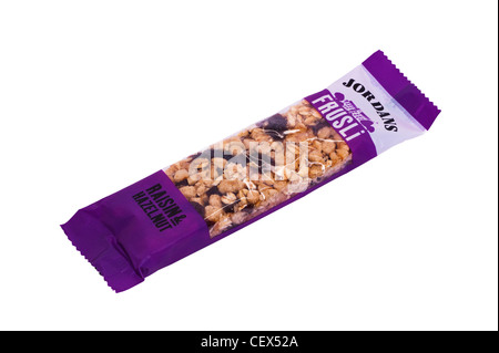 A Jordans Frusli cereal bar on a white background Stock Photo - Alamy