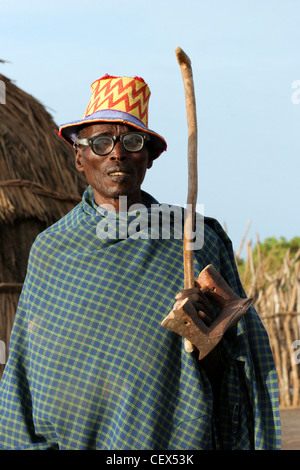 ethiopia omo valley erbore tribe Stock Photo - Alamy