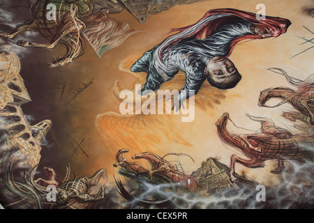 Mural, El Castillo de Chapultepec (Chapultepec Castle), Chapultepec ...