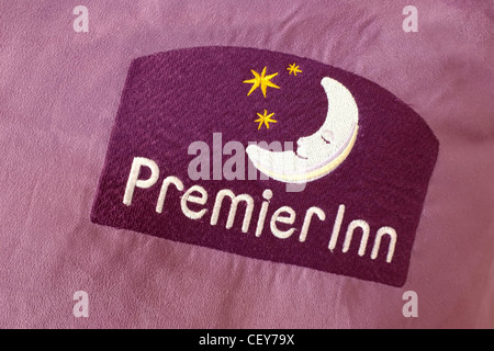 Premier Inn Logo and room key Stock Photo - Alamy