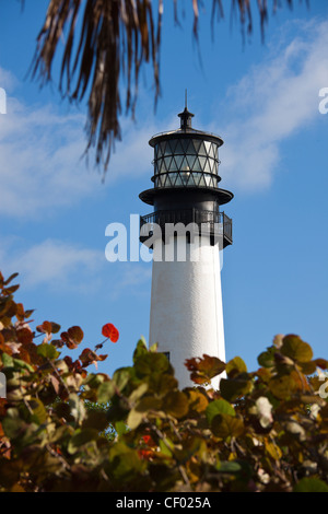 Key Biscayne Lighthouse Stock Photo - Alamy