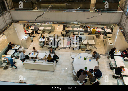 France, Paris, the restaurant of Le Printemps department store on ...