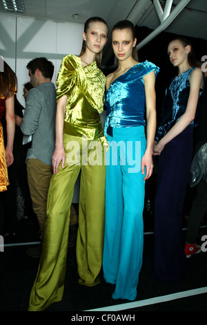 Michael Van Der Ham Backstage London Ready to Wear Autumn Winter 2011 ...