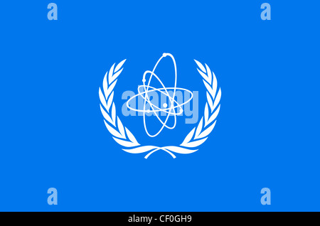 IAEA International atomic energy agency symbol icon Stock Photo - Alamy