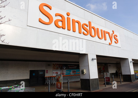 Sainsburys store at the Merry Hill shopping centre Stock Photo - Alamy