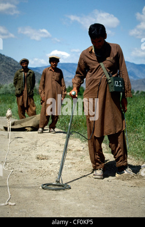 Hunting for Mines in Afghanistan Stock Photo - Alamy