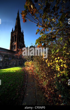 St. Elphin's parish church Warrington Stock Photo - Alamy