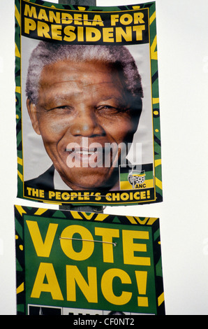 Nelson Mandela,ANC election campaign,Tafelsig,Mitchells Plain,Cape Town ...