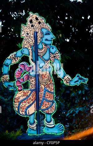 Balinese statue, roundabout, Denpasar, bali, Indonesia Stock Photo - Alamy