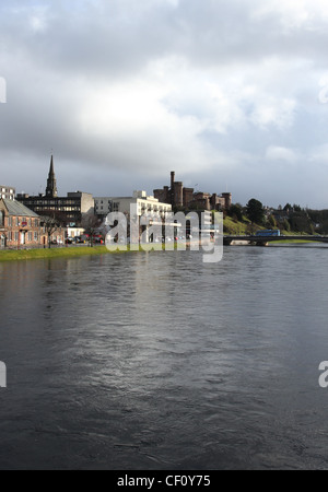 Inverness waterfront Scotland February 2012 Stock Photo - Alamy