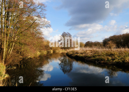 The River Little Ouse at Brandon Suffolk England UK Stock Photo - Alamy