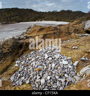 Pwlldu Bay, Gower, Wales Stock Photo - Alamy