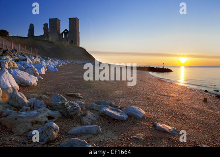 RECULVER BEACH. KENT Stock Photo - Alamy