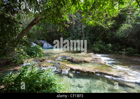The Copalitia River flows through the Sierra Madre mountains in the ...