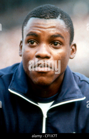 Carl Lewis ISTAF at Berlin, Olympic Stadium, in 1989 Stock Photo - Alamy