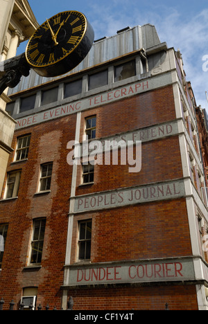 Old Newspaper Building, Fleet Street, London, England Stock Photo - Alamy