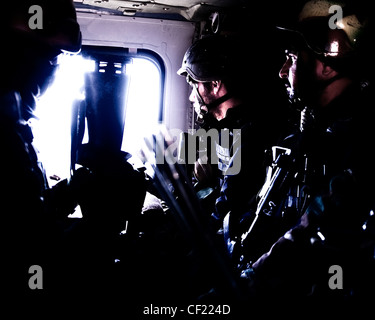 A UH-60 Blackhawk on the way to the training ground where the aerial ...