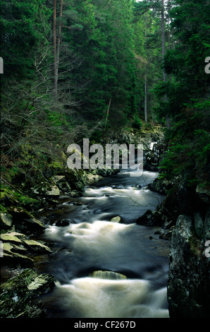 pattack falls scotland Stock Photo - Alamy