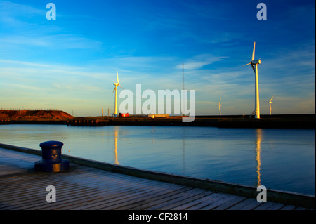 Blyth offshore wind farm Stock Photo - Alamy