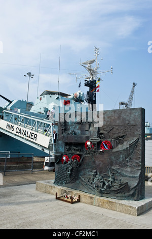 HMS Cavalier, 1944, Royal Navy World War II Destroyer & now the ...