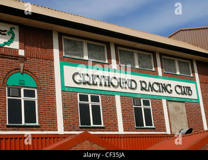 Perry Barr Stadium, Birmingham, UK, August, 2017. A venue for greyhound ...