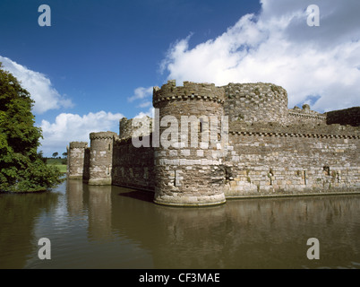 Outer curtain wall defence, The medieval castle, Scarborough, North ...