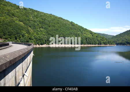 The Barrage de Chastang in the Upper Dordogne Valley Corrèze Stock ...
