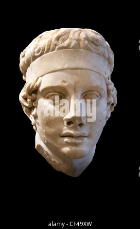 Greek art. Diadumenos. Roman sculptures after a statue of Polyklet ...