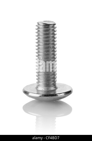 Big bolt isolated on white background Stock Photo - Alamy