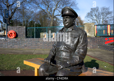 Bronze Statue of the Dad's Army TV Show Character Captain George ...