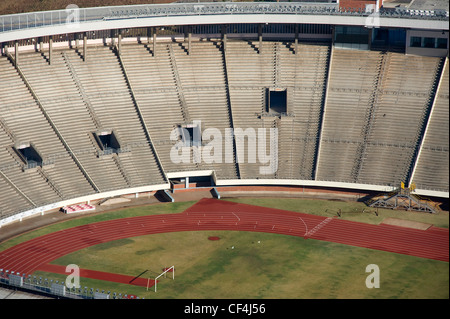 Aerial images of Zimbabwe's National Sport Stadium in Harare Stock ...