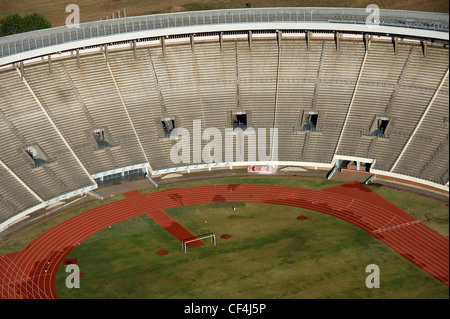 Aerial images of Zimbabwe's National Sport Stadium in Harare Stock ...