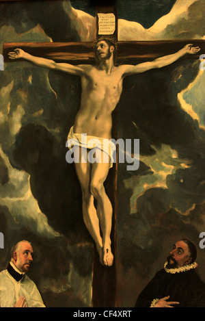 Christ Crucified by Francisco de Zurbaran Stock Photo - Alamy