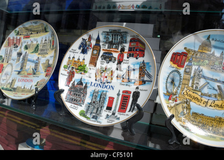 England, London, Piccadilly Circus, Souvenir Shop Display of Mini Car ...