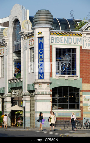 Michelin Bibendum building. Fulham Road, London, England, UK Stock ...
