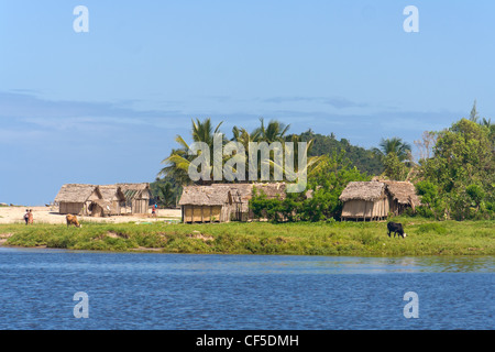 Coastal village of Antongil Bay, east of Madagascar Stock Photo - Alamy