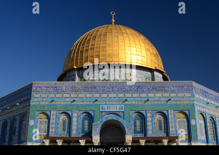 Dome of the Rock, Temple Mount, Mount Moriah, in the Old City of ...