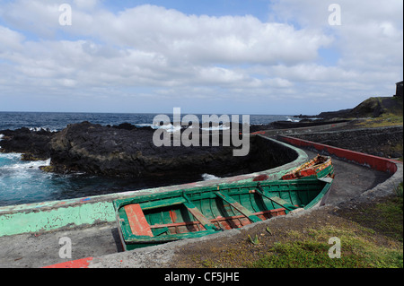 Port of Mosteiros, Fogo Island, Cape Verde Islands, Africa Stock Photo ...