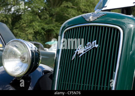 Austin Seven front grill old car Stock Photo - Alamy