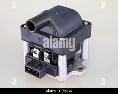 Automotive ignition coil. Electrical system for spark plug Stock Photo ...