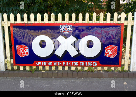 OXO sign at Sheffield Park Station Stock Photo - Alamy